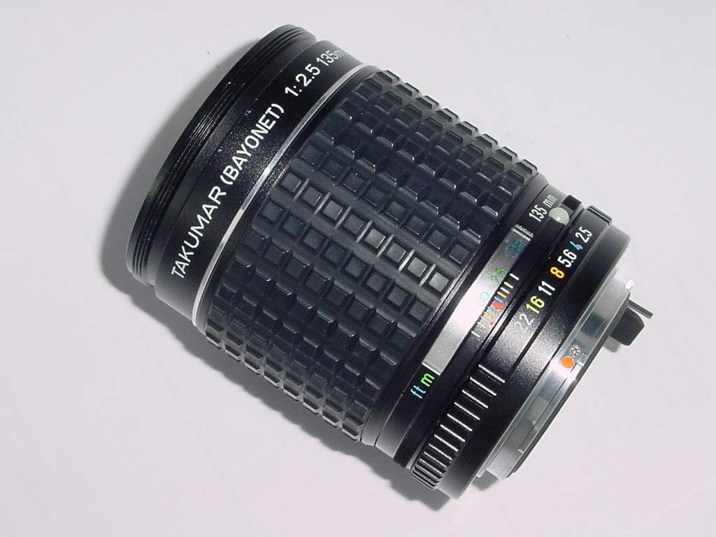PENTAX ASAHI TAKUMAR K (BAYONET) MOUNT 135MM F/2.5 TELEPHOTO PRIME LENS