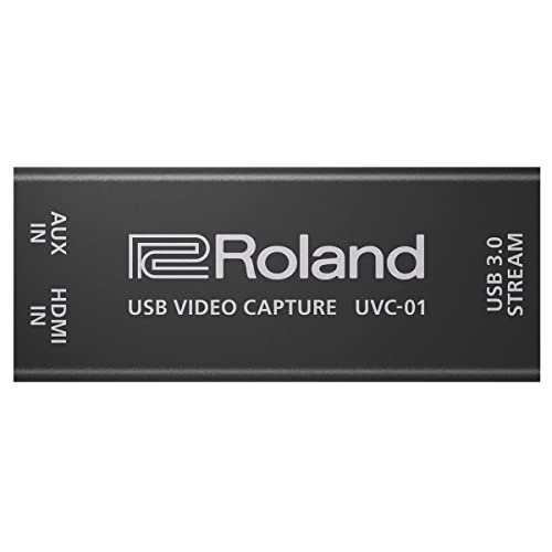 Roland V-1HD+ STR Video Switcher Web Streaming Bundle and UVC-01