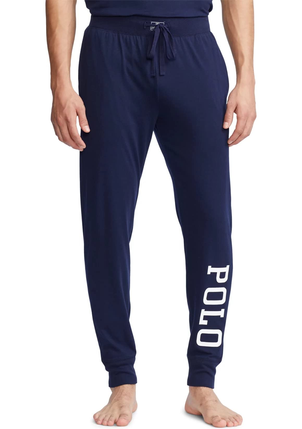 Polo Ralph Lauren Men's Supreme Comfort Knit Sleep Shorts (Cruise Navy, Medium)