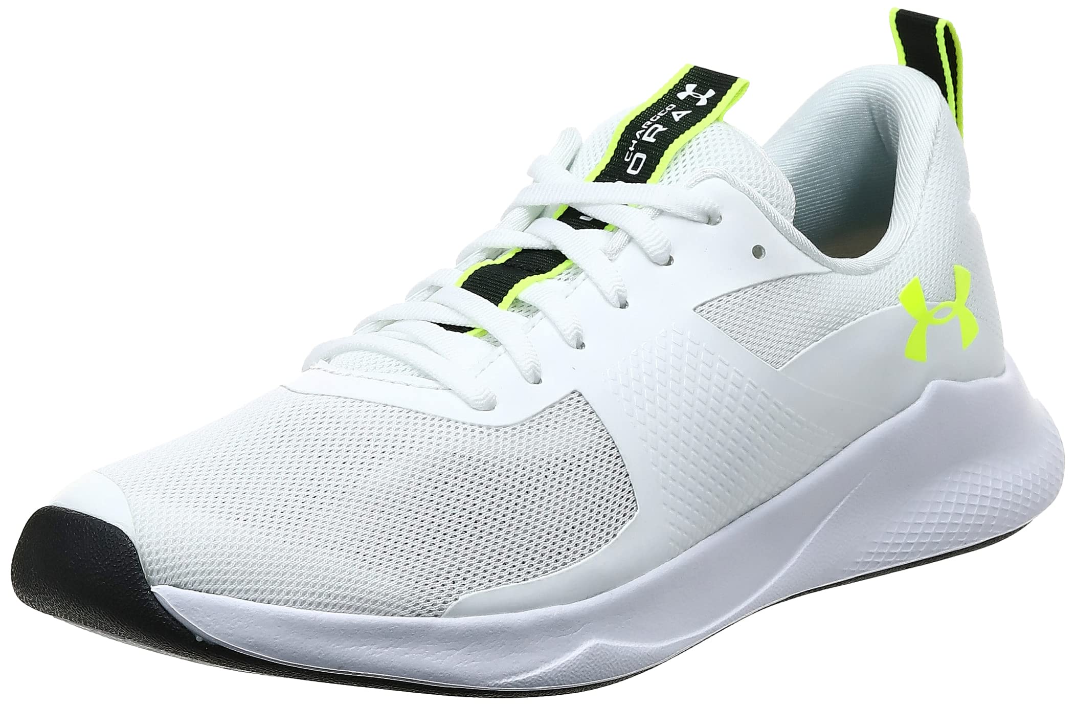 Under Armour Women's Charged Aurora, White (105)/White, 9 M US