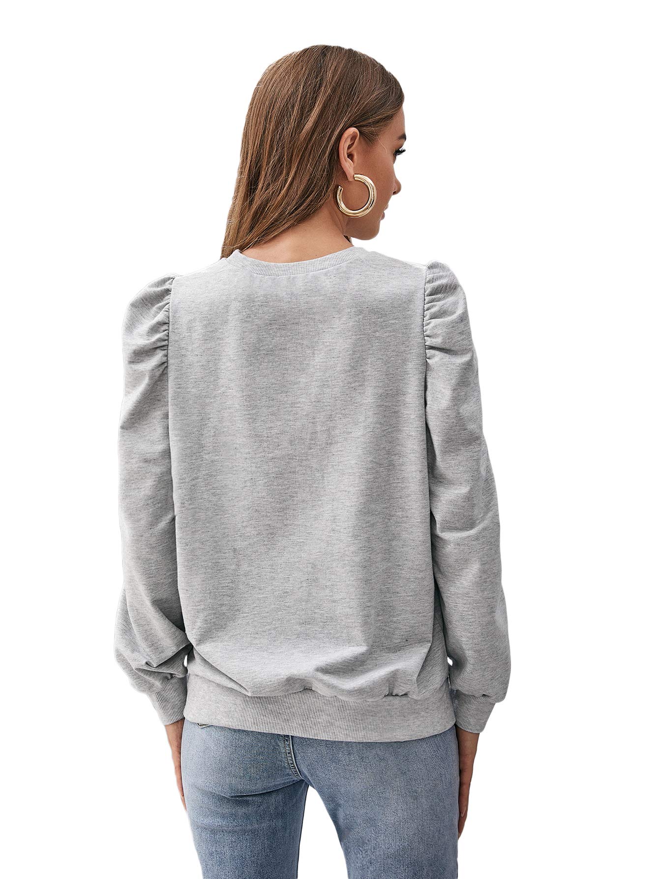 Romwe Casual soft Cloth Grey