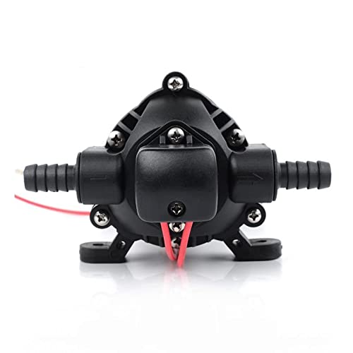XuuSHA Hand Bilge Pump DP-60 12v 24v Water Pump Booster Electric High Pressure Diaphragm Submersible Pump Bilge Pump Bilge Pump Automatic (Voltage : 12V)