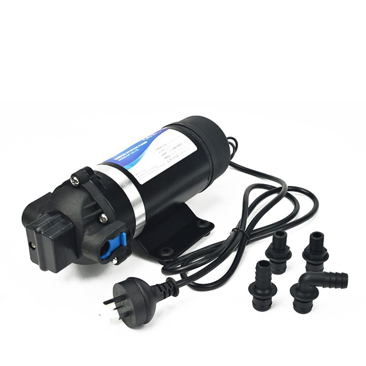 XuuSHA Hand Bilge Pump AC220/110V Electric Mini High Pressure Water Pump Cleaning Machine DP-160S Bilge Pump Automatic (Voltage : 24V)