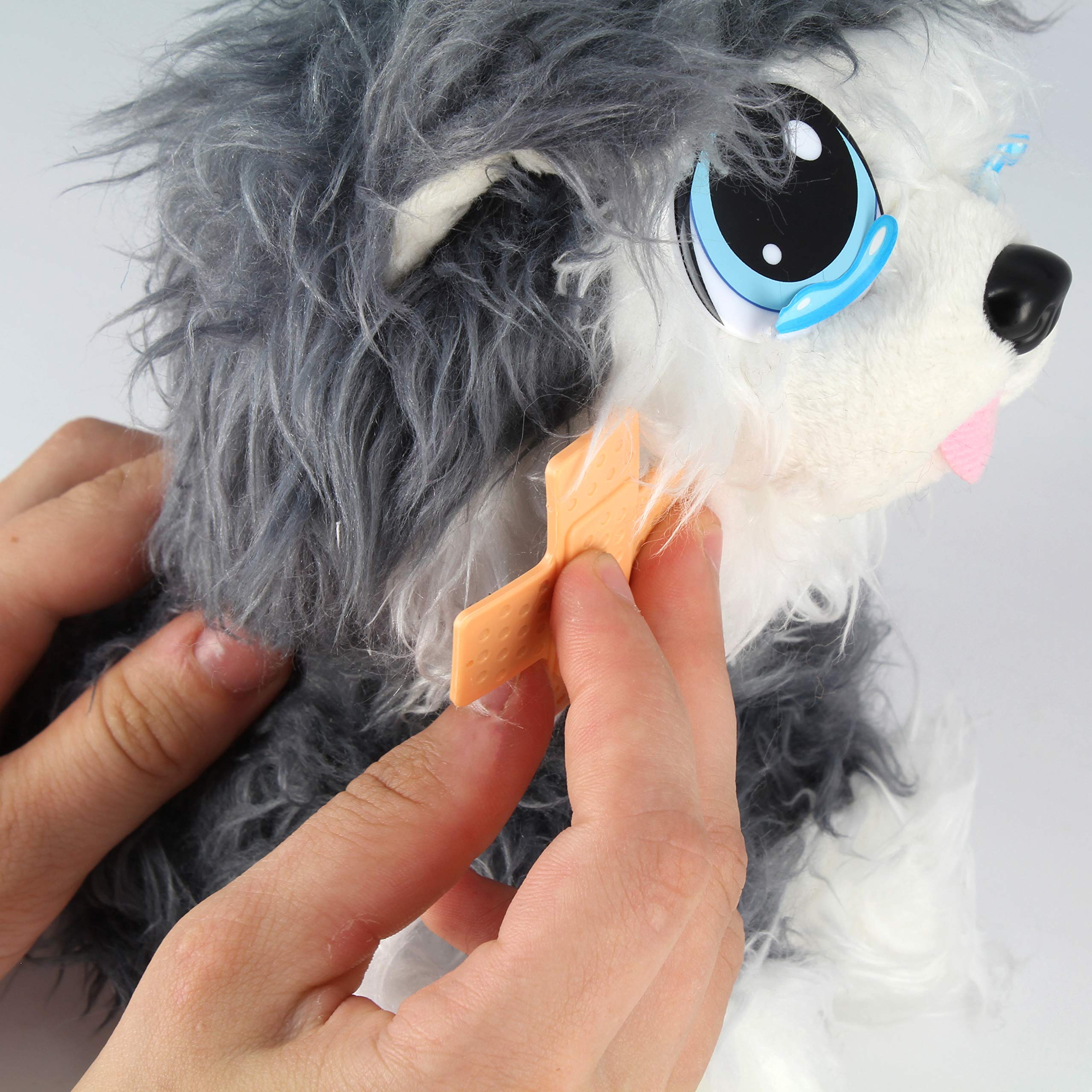 Rescue Runts II Plush Pet You Can Adopt & Rescue, Husky Dog Medium