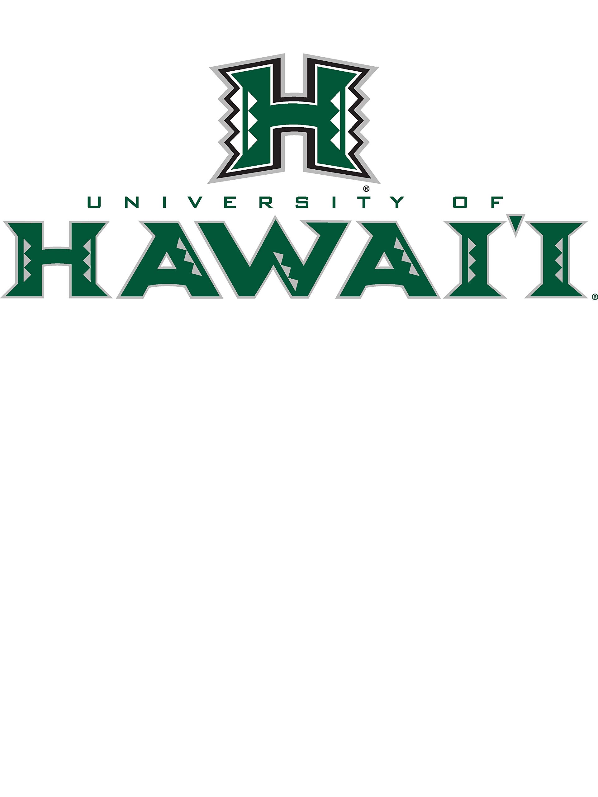 Venley University of Hawaii Rainbow Warriors PPUHAW03, G.A.G2400, WHT, M