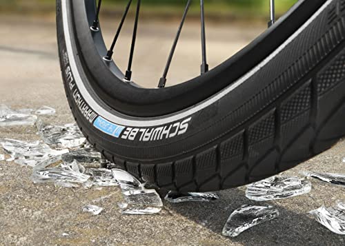 Schwalbe Marathon Plus Tire - 20 x 1.75, Clincher, Wire, Black/Reflective, Performance Line