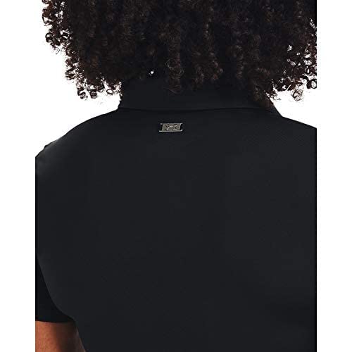 Under Armour Zinger Short Sleeve Golf Polo, Black (001)/Black, X-Large
