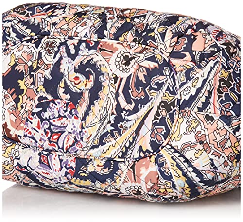 Vera Bradley Women's Performance Twill Cinch Shoulder Bag Purse, Tangier Paisley, One Size