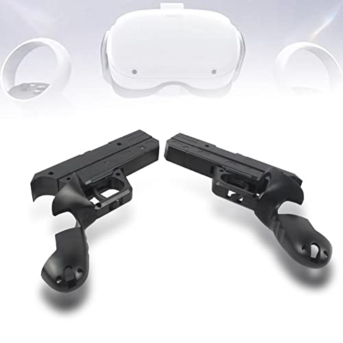 yanbirdfx VR Controller Shooting Handle ABS Virtual Reality Controller Shooting Handle Easy Installation Realistic Black