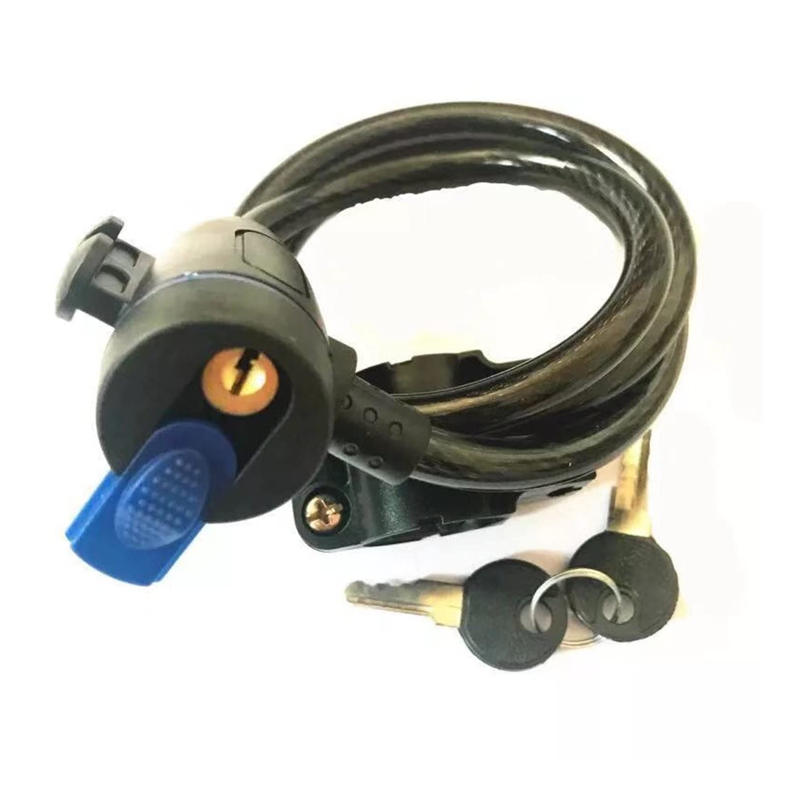 XFTD Bicycle Lock Bicycle Bar Locks Bicycle Locks Mountain Bike Locks Motorcycle Locks Hardware Locks Without Locking Clips Bicycle Lock Convenient and Practical (Color : As Show)
