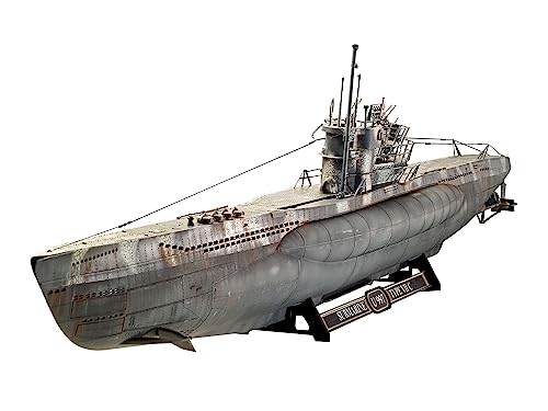 Revell Germany Level 1/72 Germany Naval Submarine Type VIIC / 41 (Premium Edition) Model 05163, RV05163