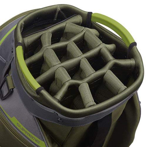 TaylorMade Supreme Cart Bag, Grey Dark/Army
