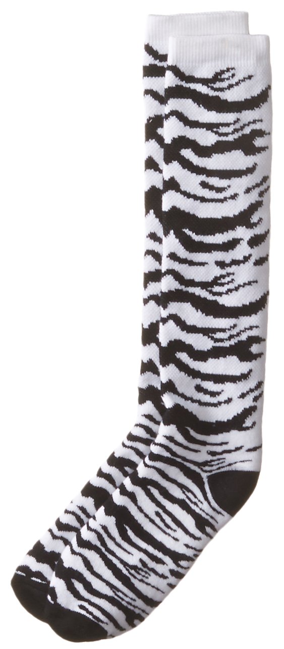 Red Lion Safari Athletic Socks (White/Purple, Medium)