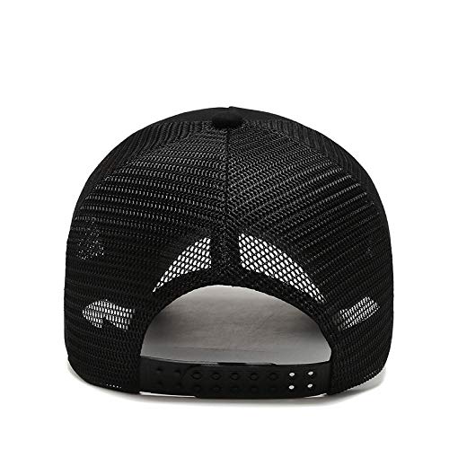 Uphily Army Green US American Flag Trucker Cap - Olive Mid Profile Curved Bill Patriotic Mesh Dad Hat for Men or Women