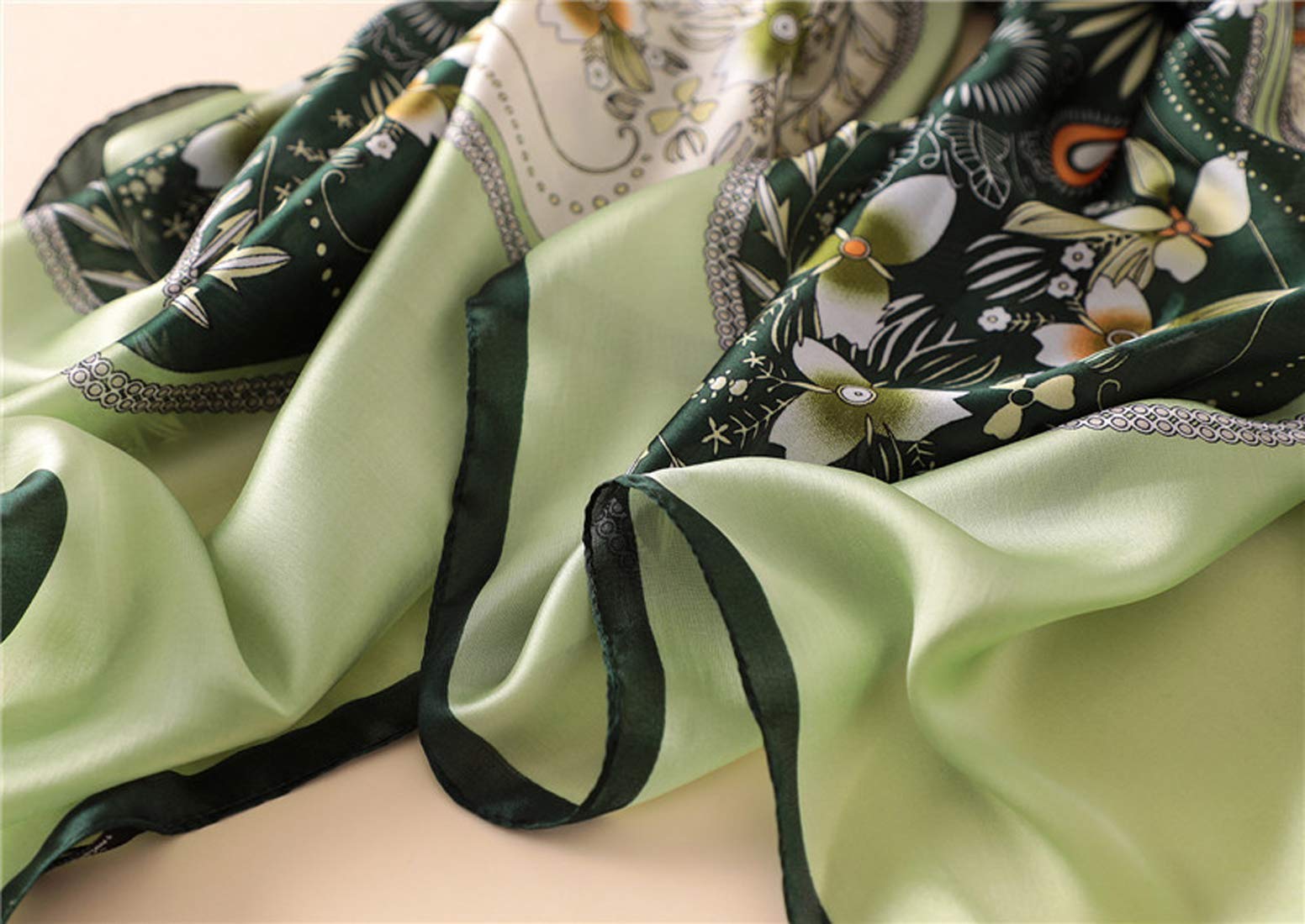 YMXHHB Fashion Scarves Scarf Silk Feeling Scarves Long Lightweight Sunscreen Shawls for Women (Y16)