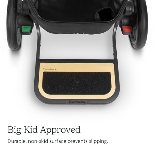 UPPAbaby PiggyBack Ride-Along Board for Cruz V2 / Quick Attachment for Children to Stand + Stroll / 55 lbs. Weight Capacity