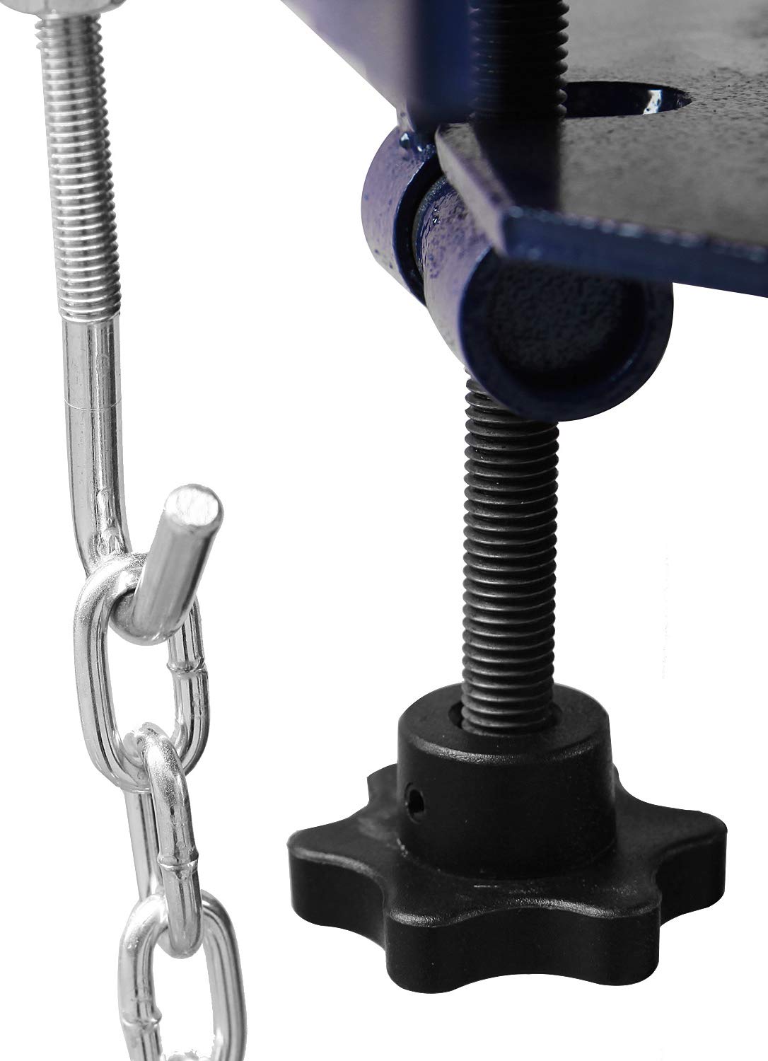 TCE ATR4053U Torin Hydraulic Garage/Shop Telescoping Transmission Floor Jack: 1/2 Ton (1,000 lb) Capacity, Blue