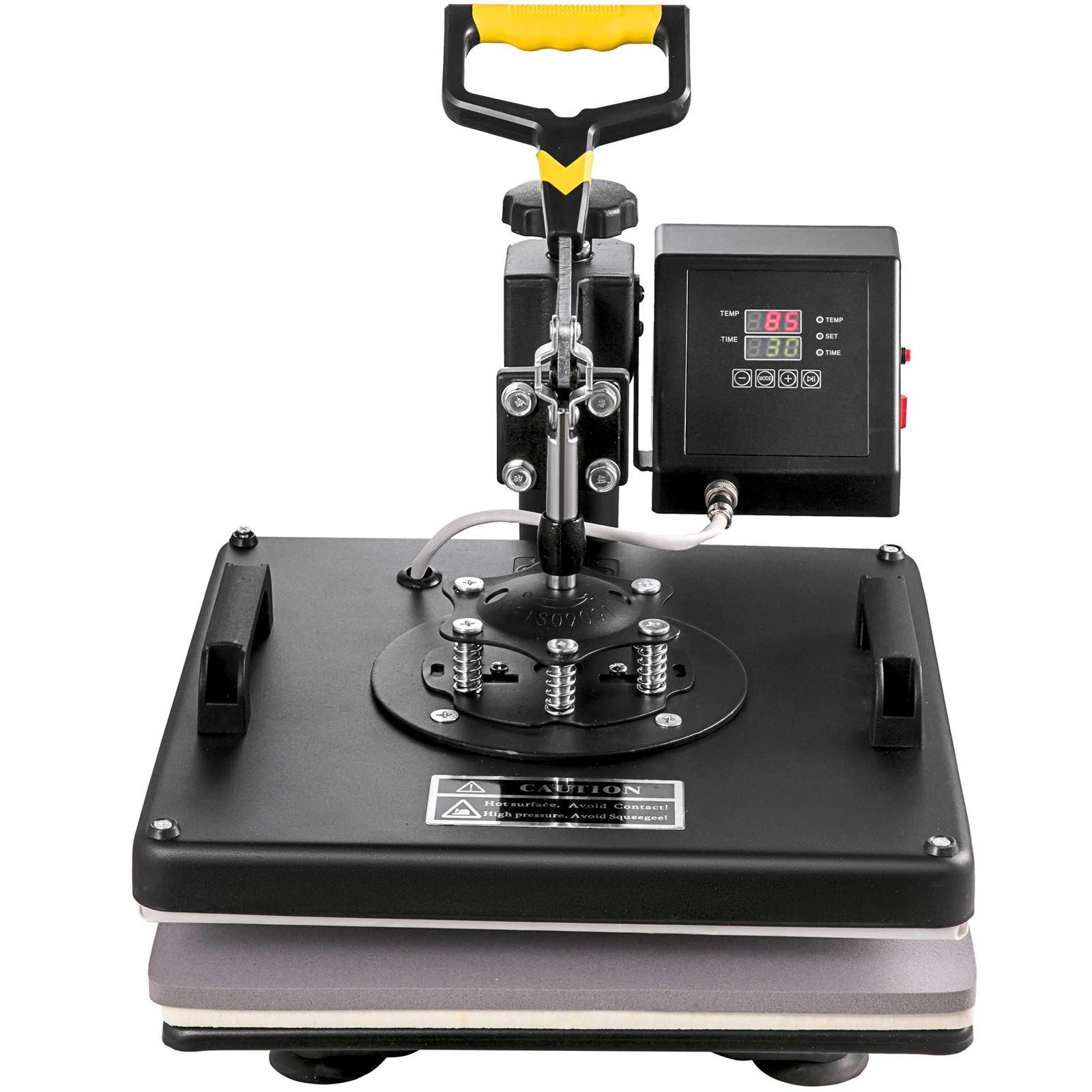 VEVOR Heat Press Machine 15x15 inch 6 in 1 T-Shirt Heat Press and Vinyl Cutter 34 inch Plotter Machine 870mm PC Only Paper Feed Vinyl Cutter Plotter