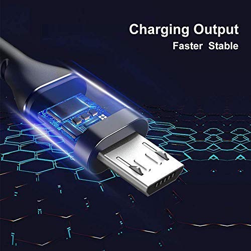 USB Power Cord Cable Fit for Speakers Camera Extra Long PS4 Controller Charger Cable Earphone Android Phone