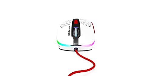 XTRFY M4 RGB, Ultra-Light Wired Gaming Mouse, Ergonomic Design for Right-Handers, Pixart 3389 Sensor, Adjustable RGB Lighting, Tokyo (Limited Edition)