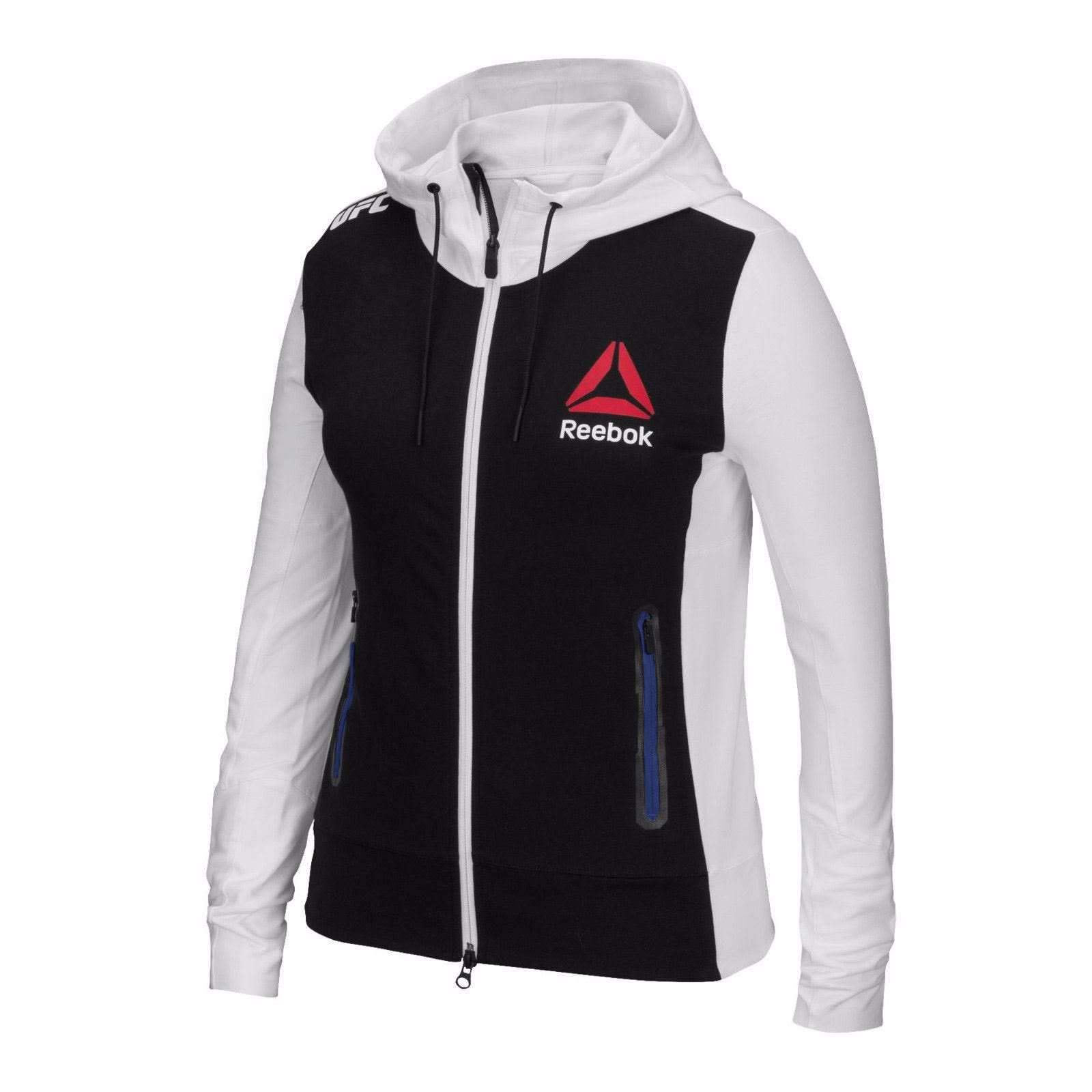 Reebok Women's X Ufc Fk Walkout Hoodie, Chalk Core Royal,M - US