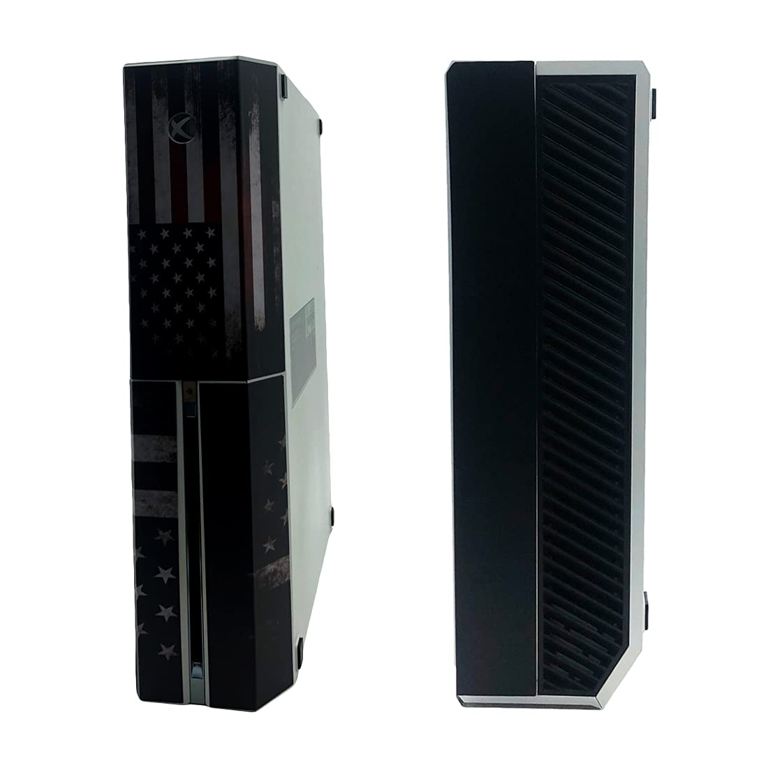 UUShop Protective Vinyl Skin Decal Cover for Xbox One Colorful Lines