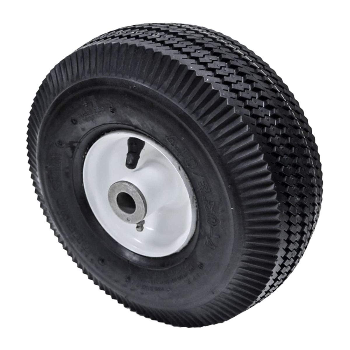 Toro 2PK Genuine OEM 105-3471 TimeCutter Front Wheel Tire Assembly 4.10x3.50x4 4.10/3.50-4