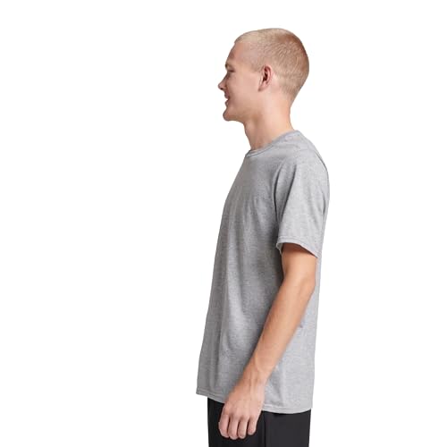 Russell Athletic mens Performance Cotton Short Sleeve T-Shirt, oxford, L