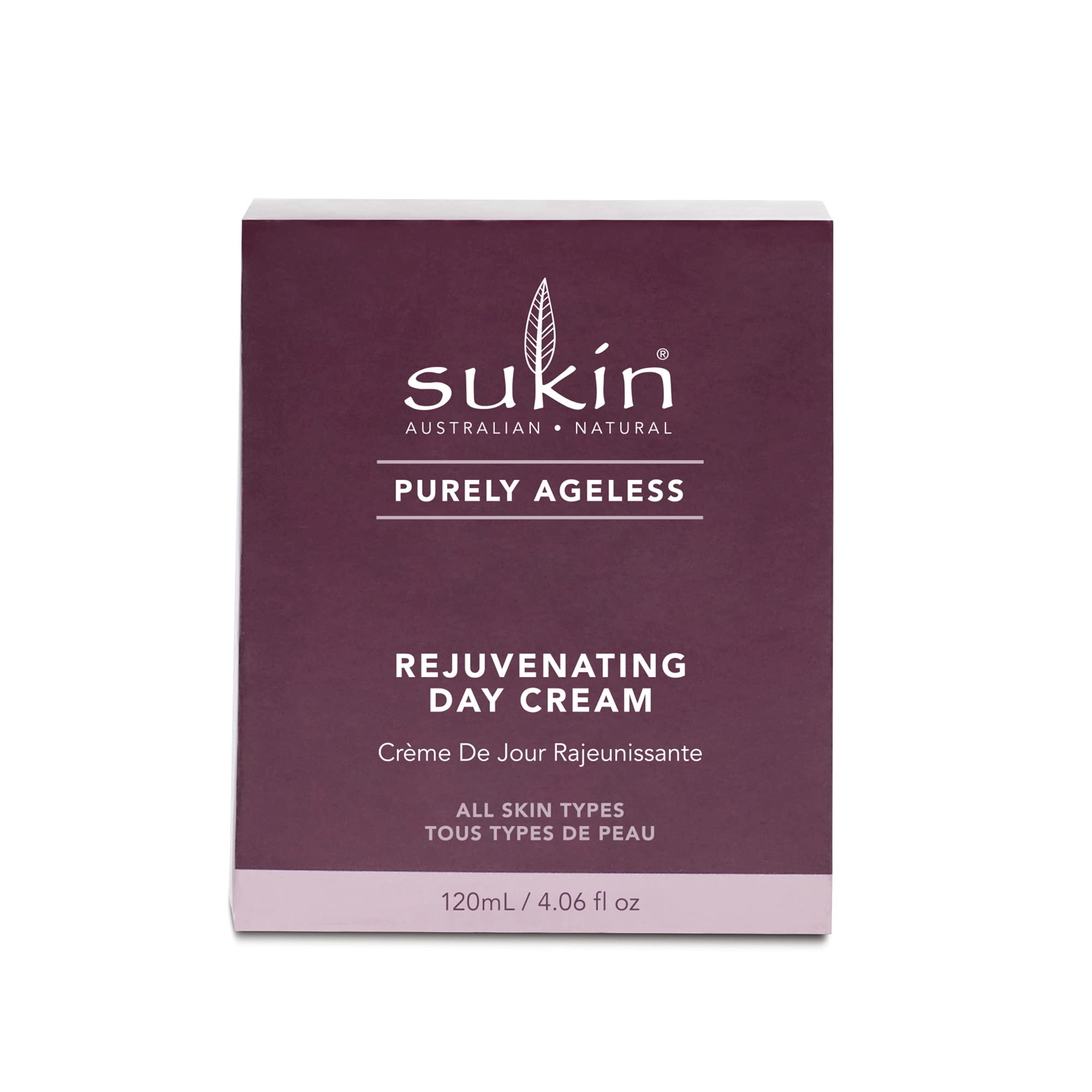 Sukin Purely Ageless Rejuvenating Day Cream, 4.06 fl oz