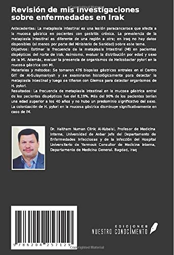 Revisión de mis investigaciones sobre enfermedades en Irak (Spanish Edition)