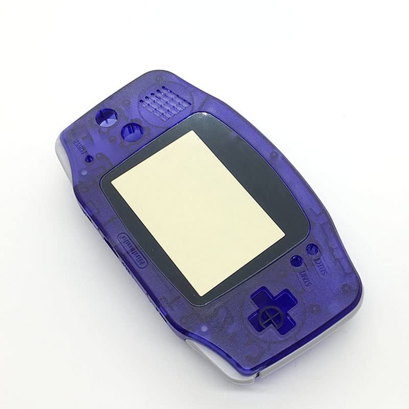 ZLiu Fire Colorful Housing Case Replacement Case Plastic Shell Cover for Gameboy Advance GBA Console Housing