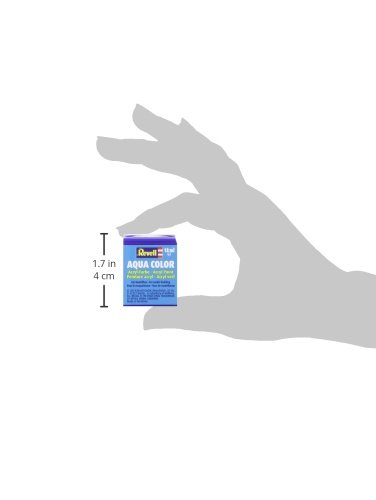 Revell 18ml Aqua Color Acrylic Paint (Steel Metallic Finish)
