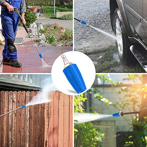TOTALBLAST Pressure Washer Rotating Turbo Nozzle 4,000 PSI, 4.0 Orifice, 3.0 GPM with 1/4" Quick Connect Plug