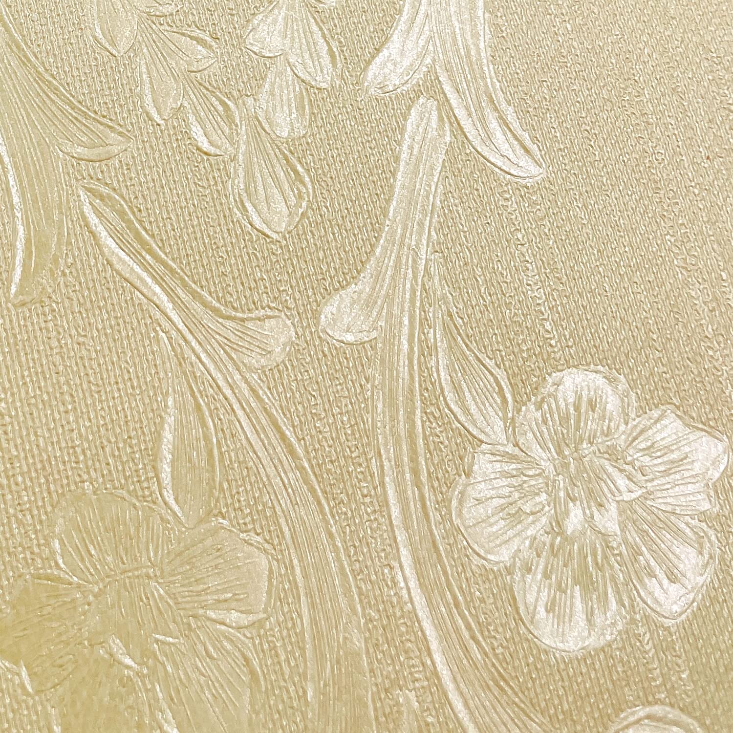 Yifely Yellow Flower Striped Shelf Paper Self-Adhesive Drawer Liner Covering Home School Study Desk 17.7 Inch by 9.8 Feet
