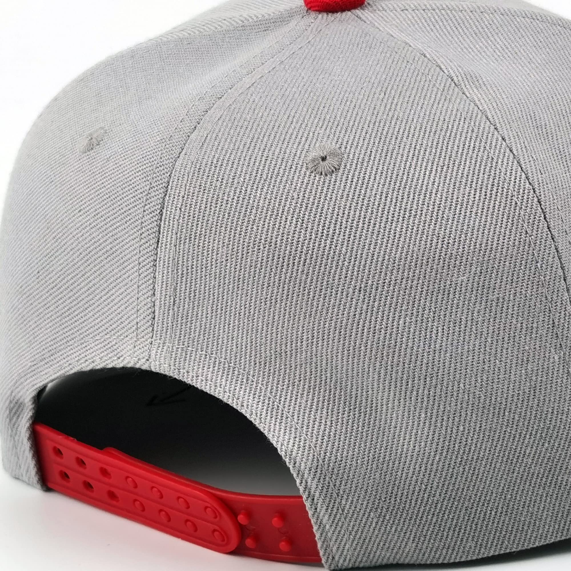 zommna 90s Ghostbusters Baseball Hat Ghost Embroidered Baseball Cap Hiphop Snapback Hat Red Gray