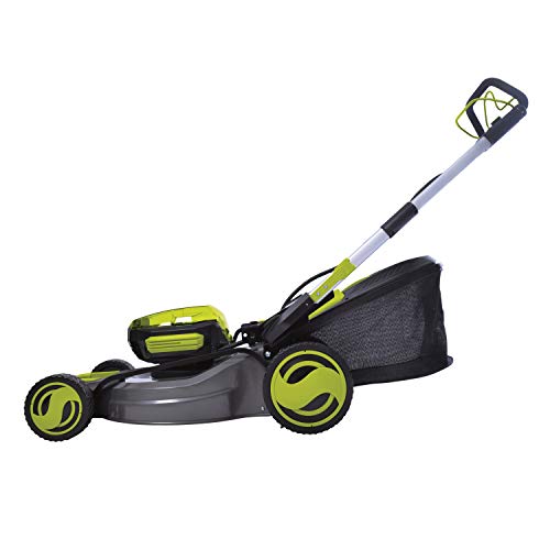 Sun Joe iON100V-21LM-CT 21-Inch 100-Volt Max Lithium-Ion Cordless Self-Propelled Lawn Mower, Tool Only (Battery and Charger Not Included)