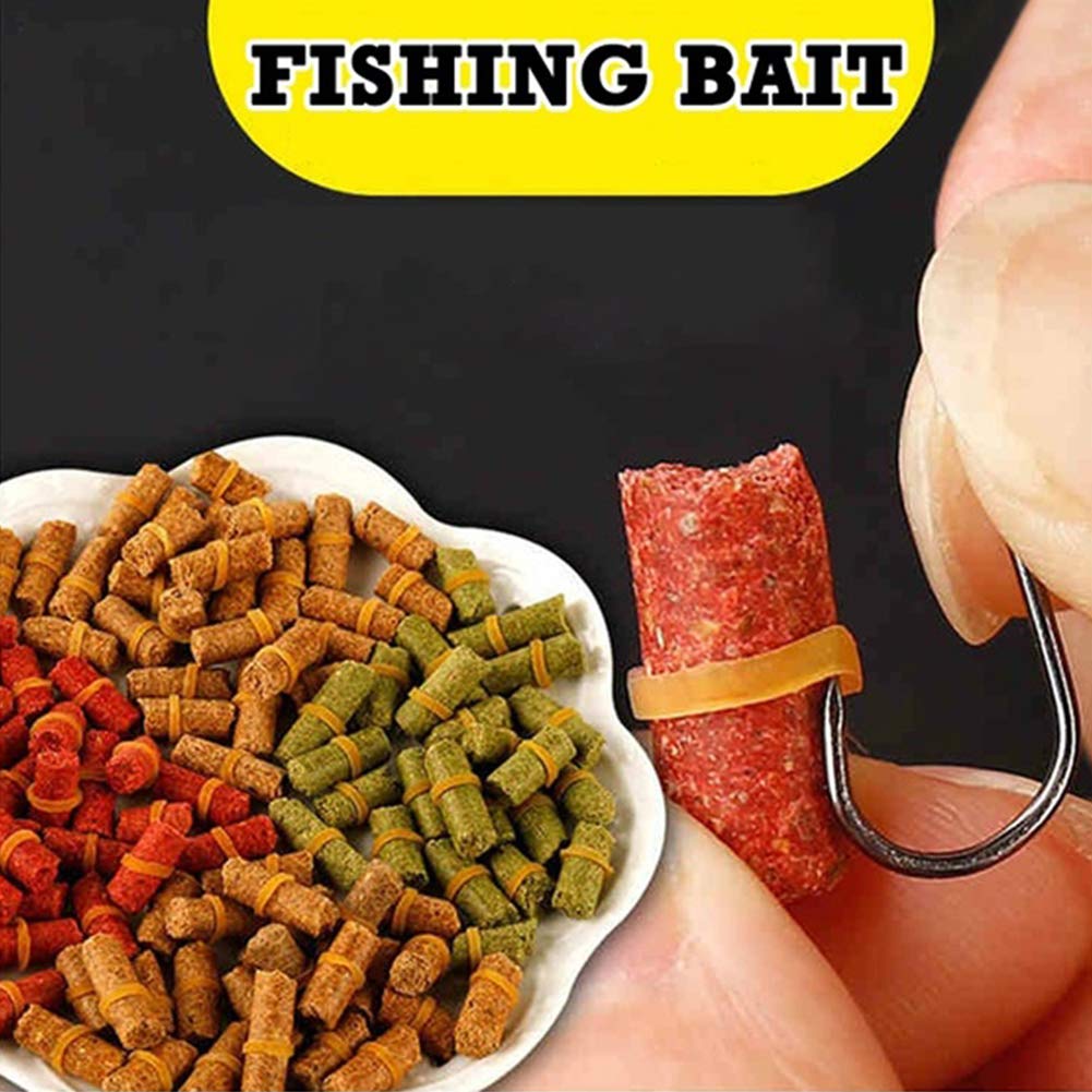 shlutesoy 1 Pack Fishing Baits,Fishing Lure,River Sea Fishing Tackle Carp Fish Baits Fresh Scent Crucian Grass Lures Red