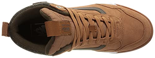 Vans Men's Hi-Top Trainers Sneaker, Suede Argan Oil Demitasse, 9.5