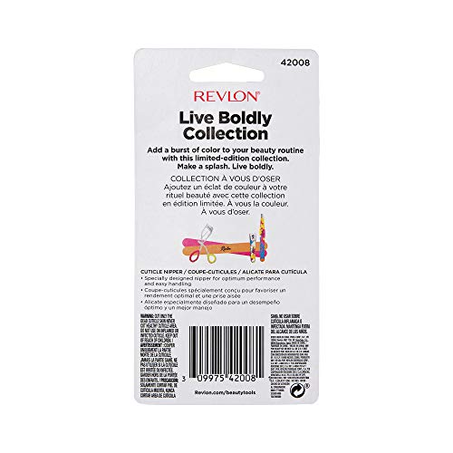 REVLON Nip It Cuticle Trimmer, Limited Edition Live Boldly Collection, Assorted Colors