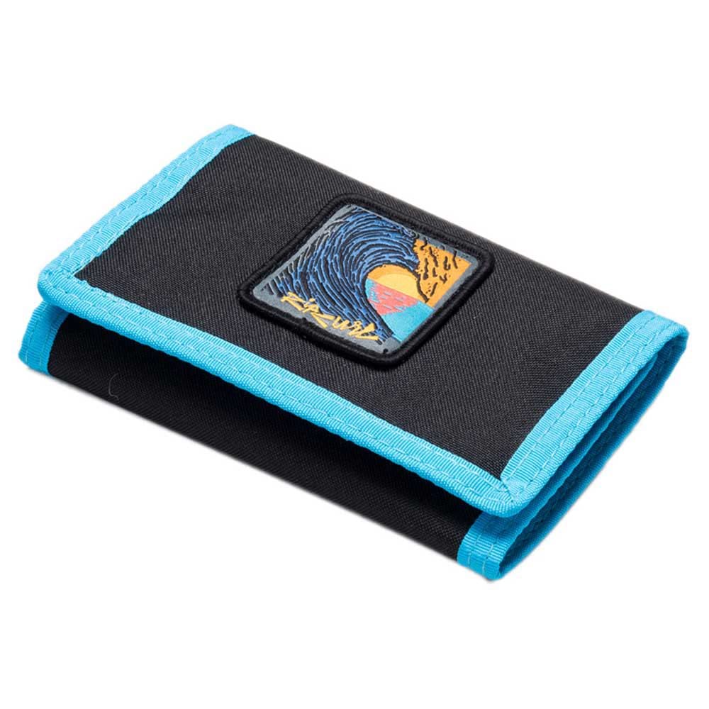 Rip Curl Trifold Wallet ~ Badge Surf black blue