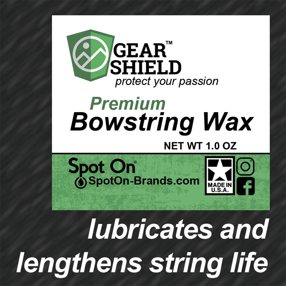 Spot On® Gear Shield Premium Bowstring Wax - 2 Pack - Made in the USA