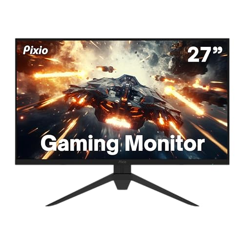 Pixio PX274 Prime 27 inch IPS Panel 75 Hz Refresh Rate WQHD 2560 x 1440 Resolution Wide Screen Display Adaptive Sync Productivity Gaming Hybrid Monitor