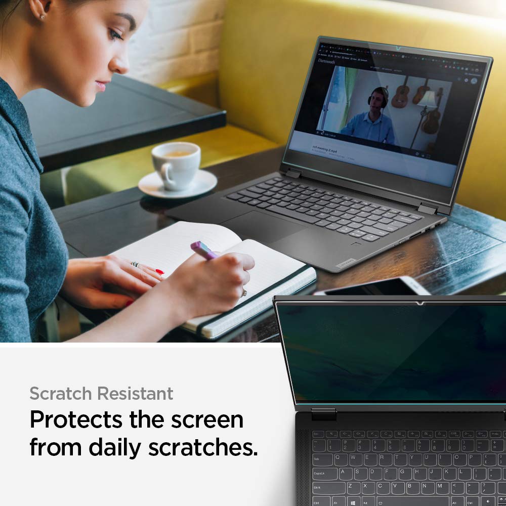 Tempered Glass Screen Protector [GlasTR Slim] Designed for Lenovo Idea Pad Flex 5-14 inch (81X20005US) [9H Hardness Tempered Glass]