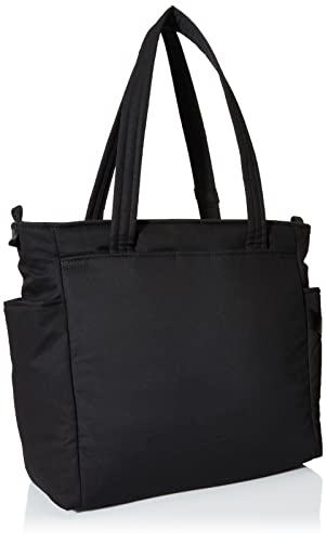 Vera Bradley Women's Cotton Utility Tote Bag, Black - Recycled Cotton, One Size