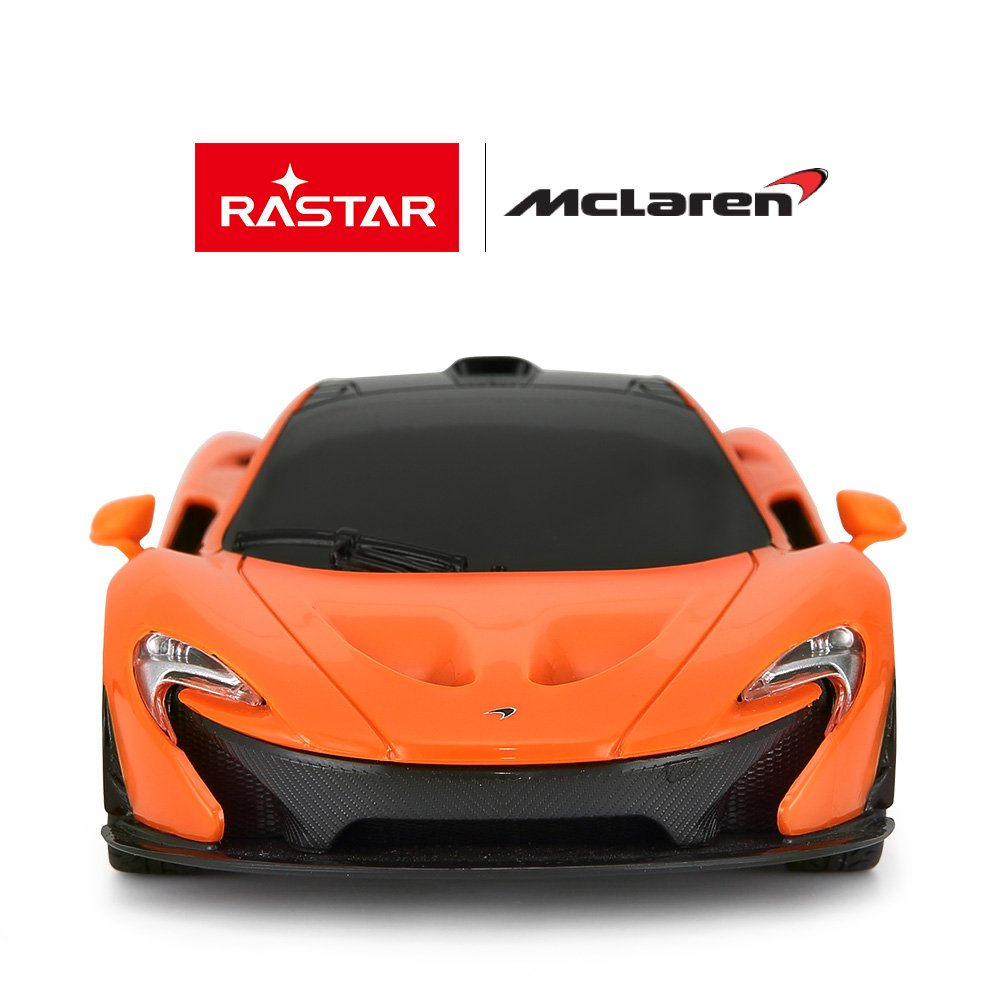 RASTAR RC Car | 1:24 Scale McLaren P1 Remote Control Toy Car, R/C Model Vehicle for Kids β Orange