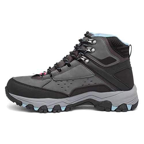 Skechers Modern Comfort Women's Women's Hiker Hiking Boot, Charcoal, 9