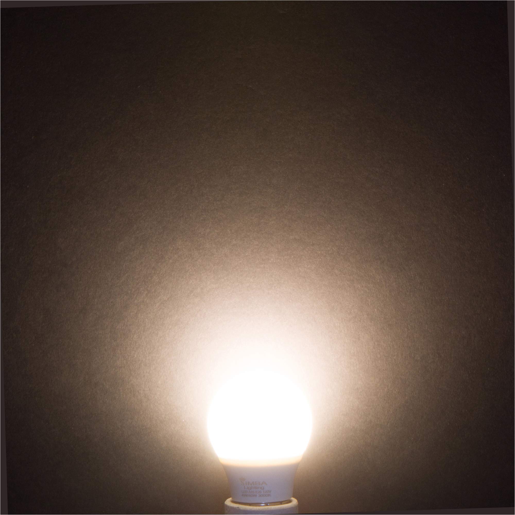 Simba Lighting LED A15 Refrigerator Light Bulbs (6-Pack) 4W 40W Replacement Small for Appliances, Freezers, Ceiling Fans, 120V, E26 Standard Medium Base, Frosted Cover, Not Dimmable, 3000K Soft White