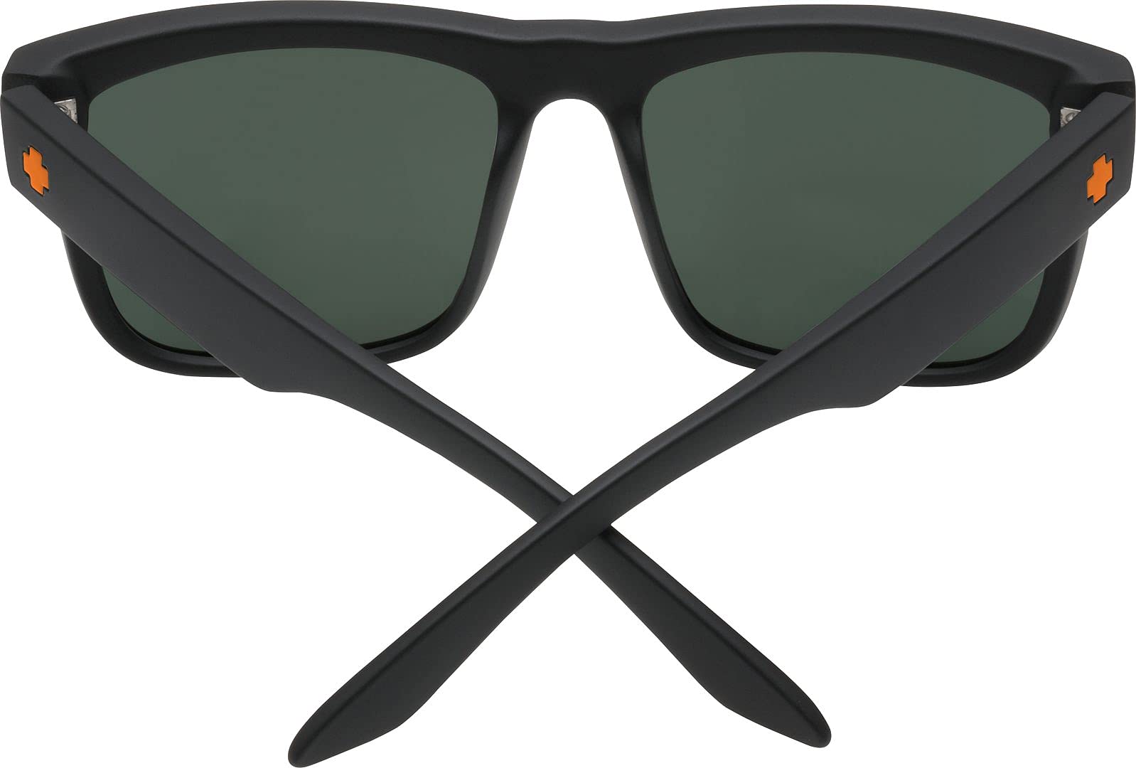 SPY Discord Dale Jr Matte Blk Happy Gry Grn W/ORG Spectra Mirror