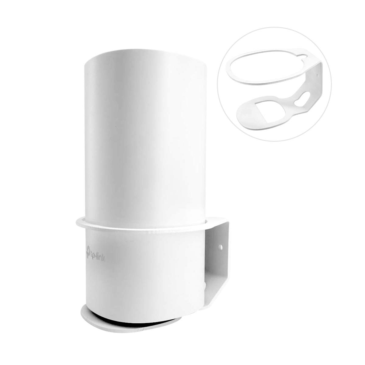 Tp-Link Deco M4 Wall Mount, ALLICAVER Sturdy Metal Made Mount Bracket Compatible with Tp-Link Deco M4 Mesh WiFi. (2 pcs-M4)
