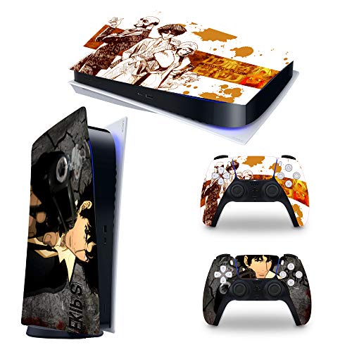 TV Show Anime PS5 Standard Edition Console and Controller 5 Controller Skin Set - PlayStation 5 Vinyl